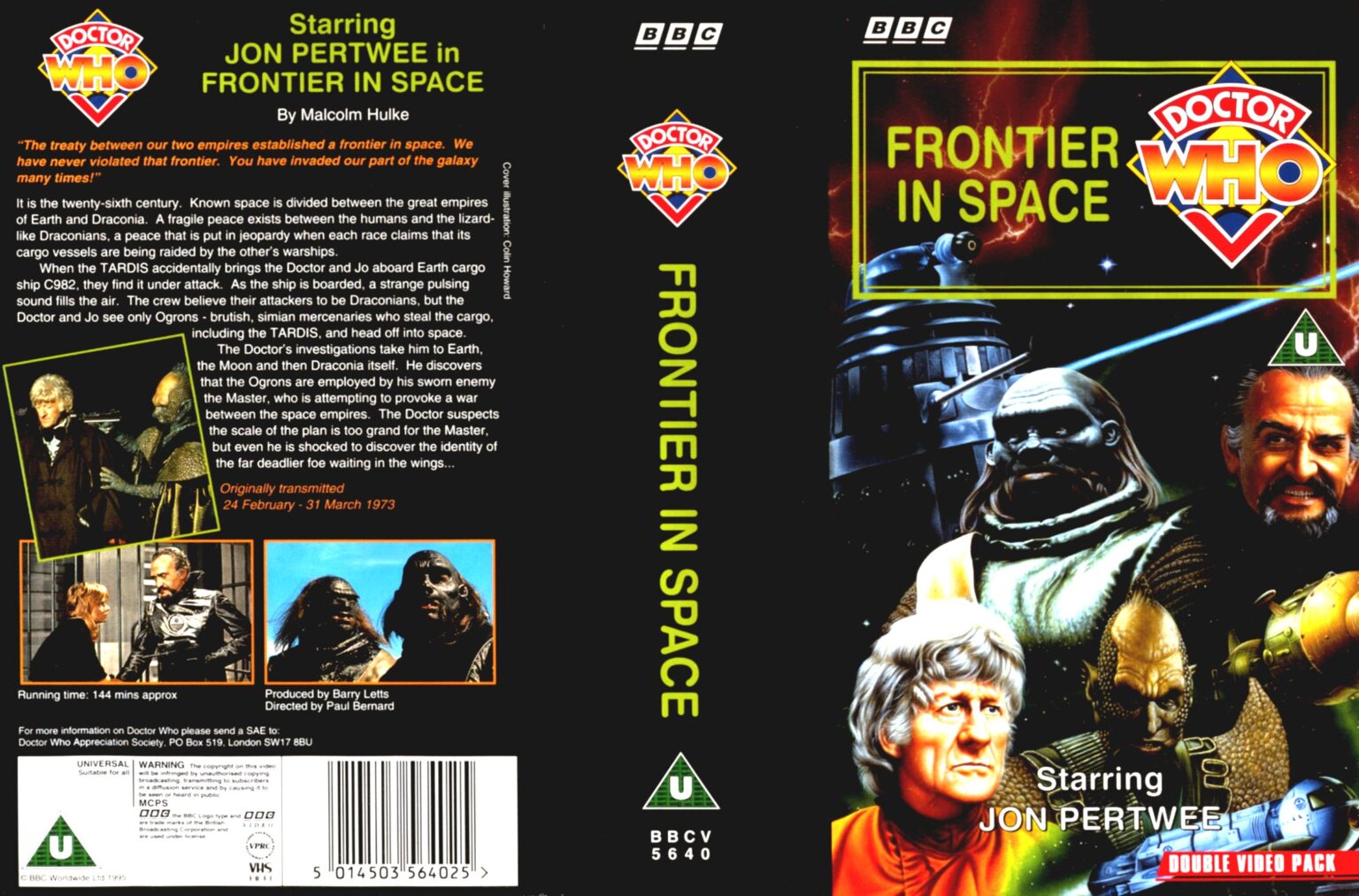 Colin Howard's Doctor Who artwork showcased in new book