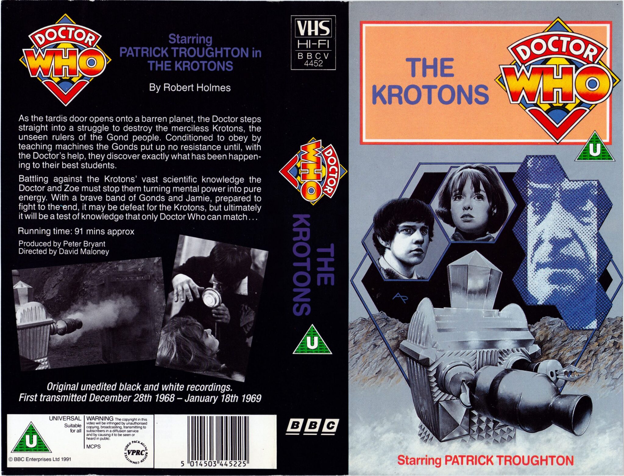 The evolution of Doctor Who VHS tapes